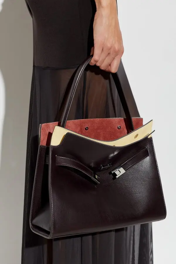 Tory Burch Lee Radziwill Small’ Bag - Brown