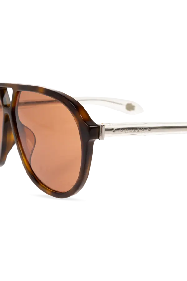 Alexander McQueen Sunglasses - Brown