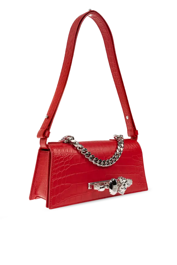 Alexander McQueen Jewelled Mini’ Leather Bag