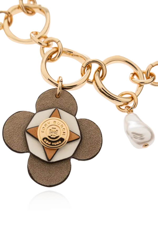 Tory Burch Bag Keychain With Charms