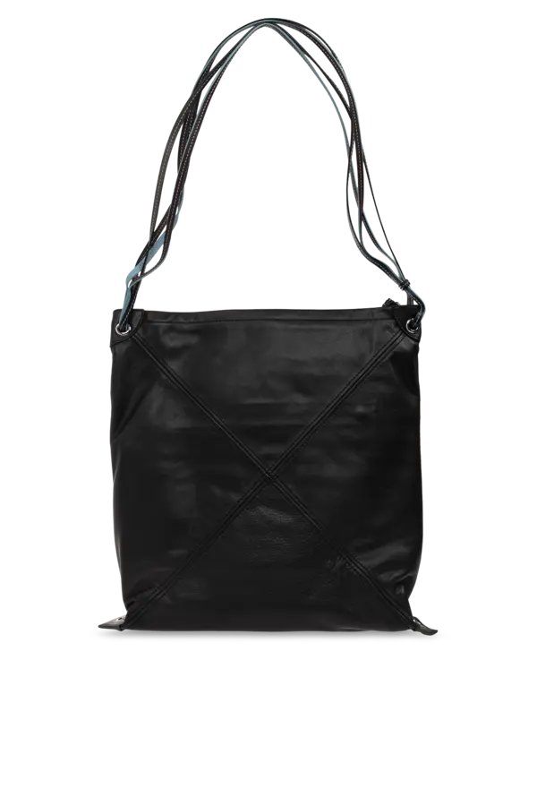Kenzo Leather Bag With Logo