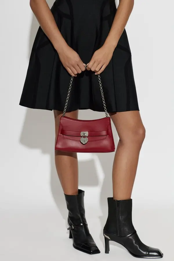 Alexander McQueen Leather Bag ‘locke Shoulder Mini