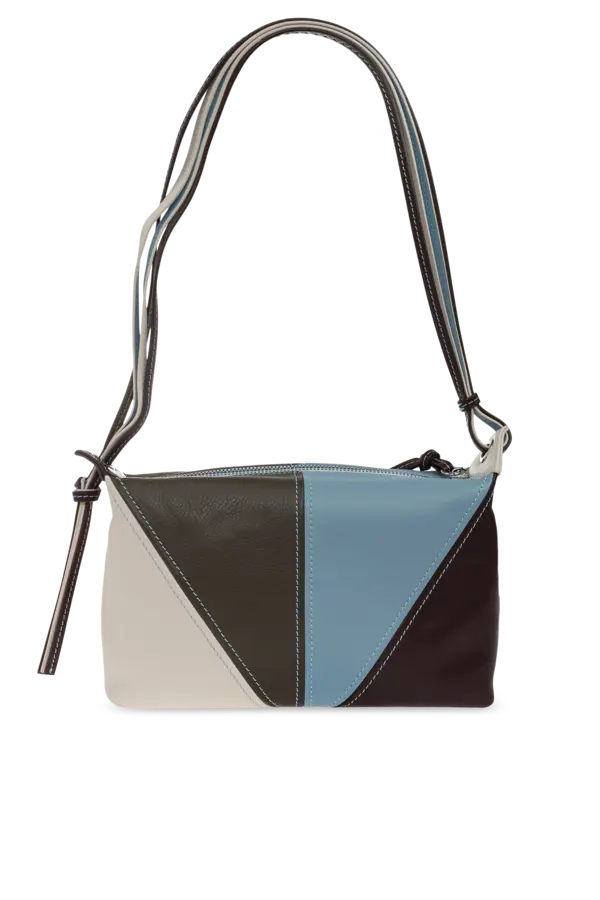 Kenzo Leather Bag With Logo