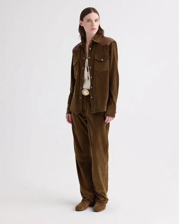 TWP Kent St Pant In Torkel Corduroy