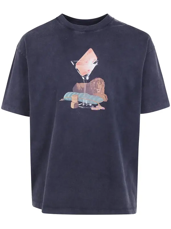 Drole De Monsieur T-shirt Graphic "glass Lion