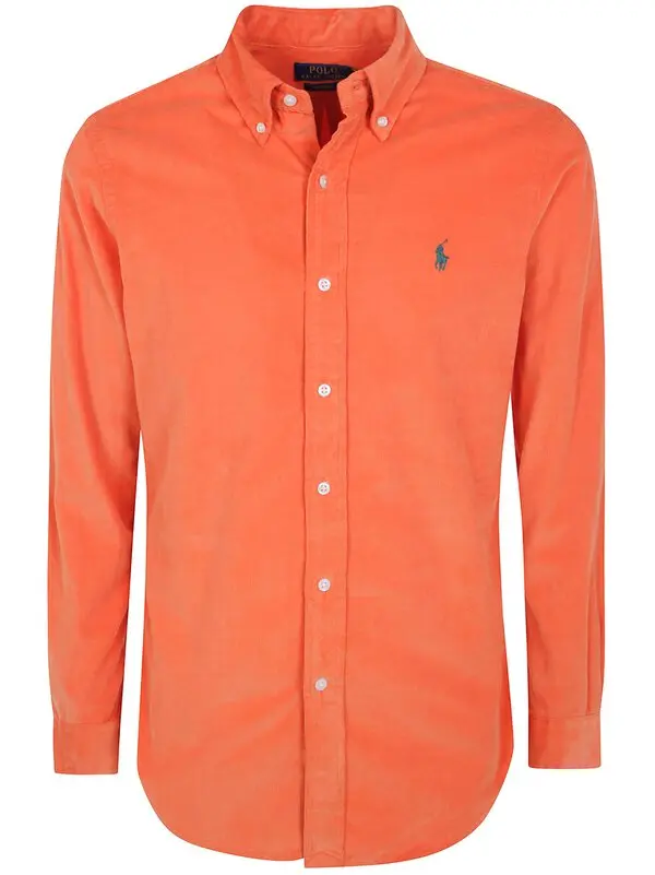 Polo Ralph Lauren Shirt Long Sleeve Sport Shirt - Yellow