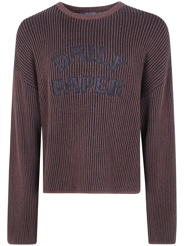 DAILY PAPER Sweater Stacked Rib Knit "dias