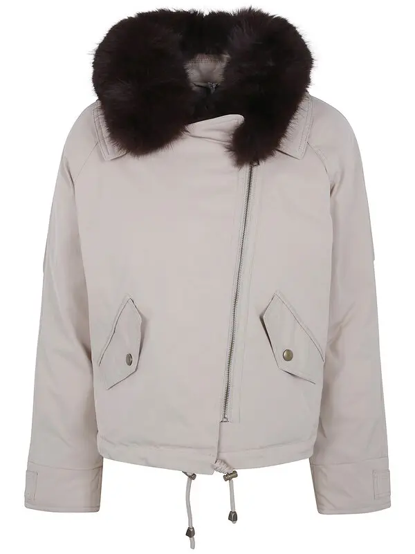 GIOVANNI PARIS Parka Faux Fur Collar Erin