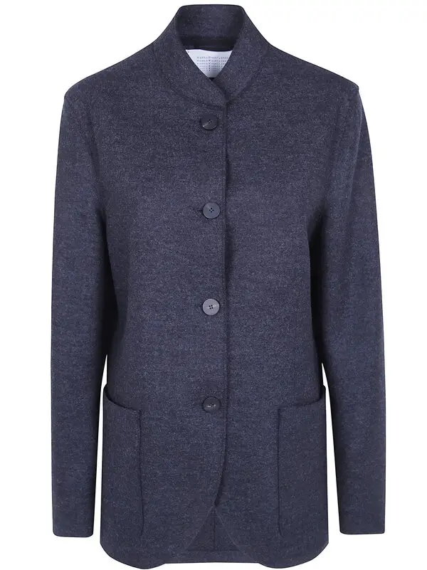 Harris Wharf London Jacket Nehru - Gray