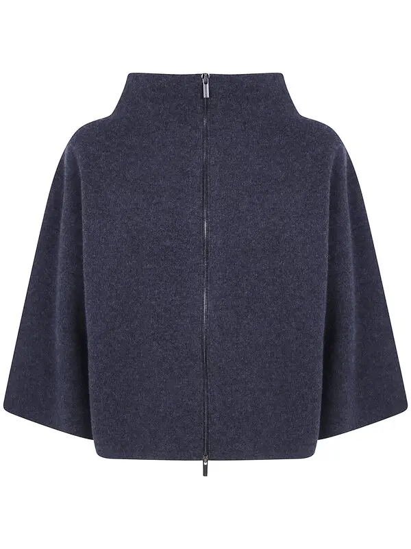 GENTRYPORTOFINO Sweater Zip Knit Jacket