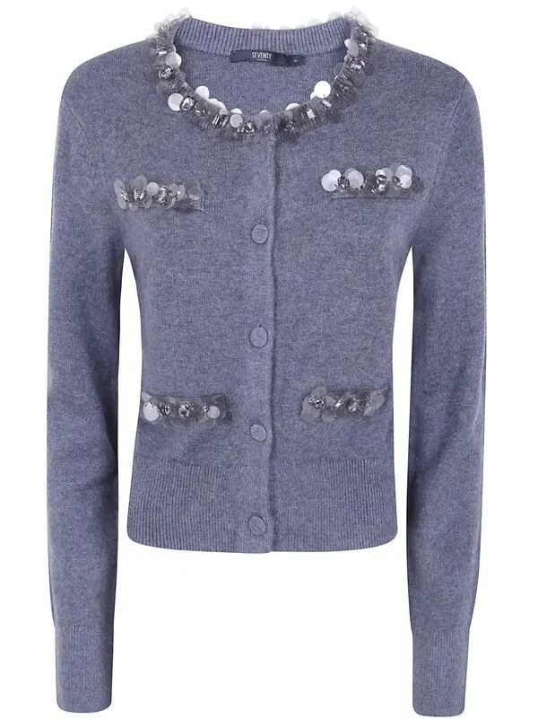 Seventy Cardigan With Appliques