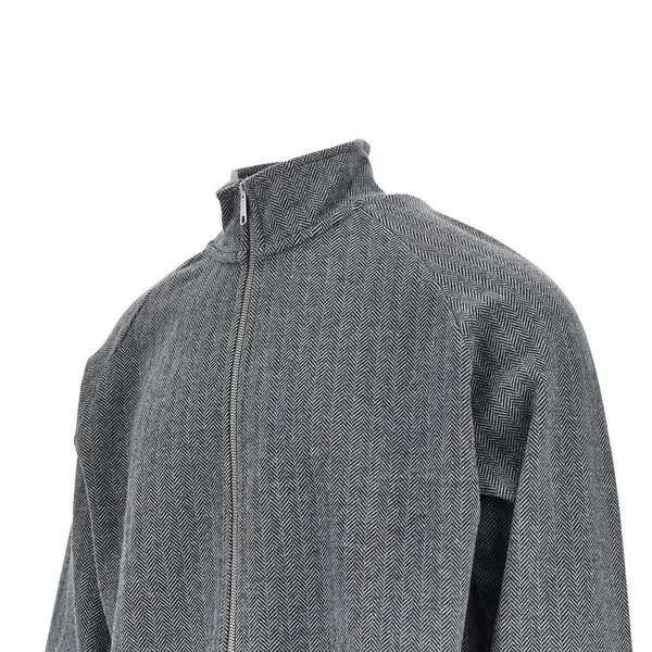 MFPEN Herringbone Cotton Full-zip Weathirt