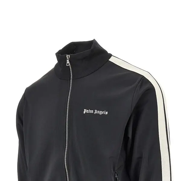 Palm Angels Track Jacket With Logo Embroidery
