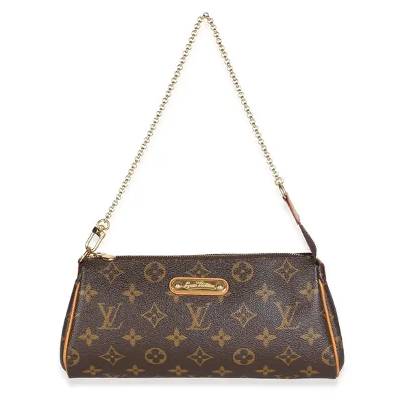 LOUIS VUITTON Monogram Canvas Eva Pochette - Brown
