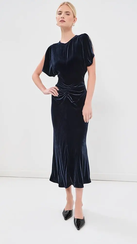 Victoria Beckham Bela Midi Dress