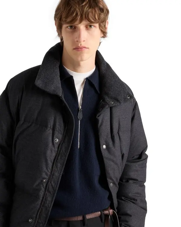 Prada Cashmere Polo Shirt