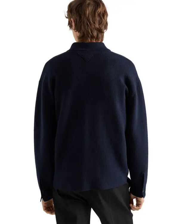 Prada Cashmere Polo Shirt
