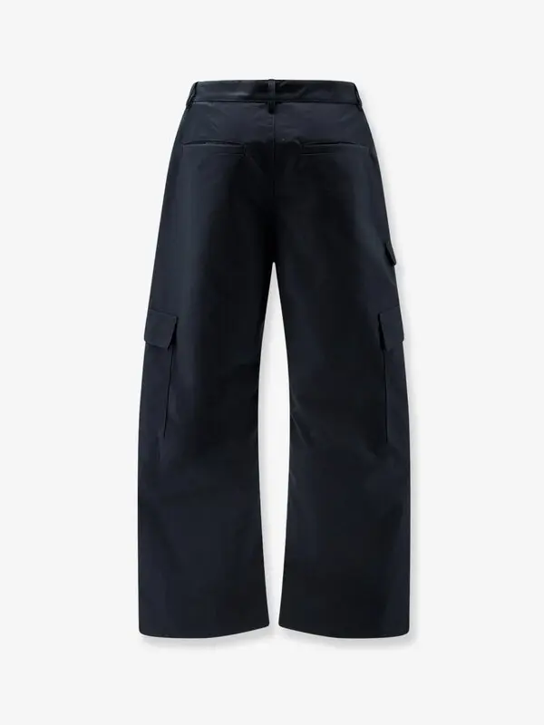 Balenciaga Straight Fit Cargo Cotton Trousers