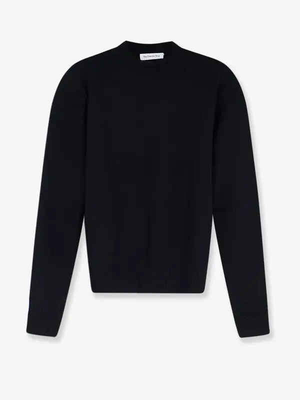 THE FRANKIE SHOP Rafaela Merino Wool And Cashmere Sweater - Black