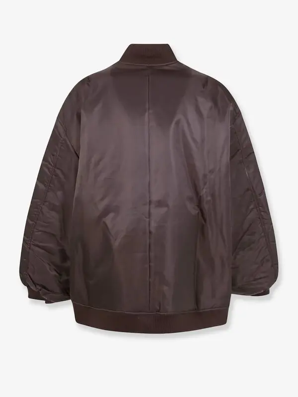 THE FRANKIE SHOP Astra Nylon Jacket - Brown