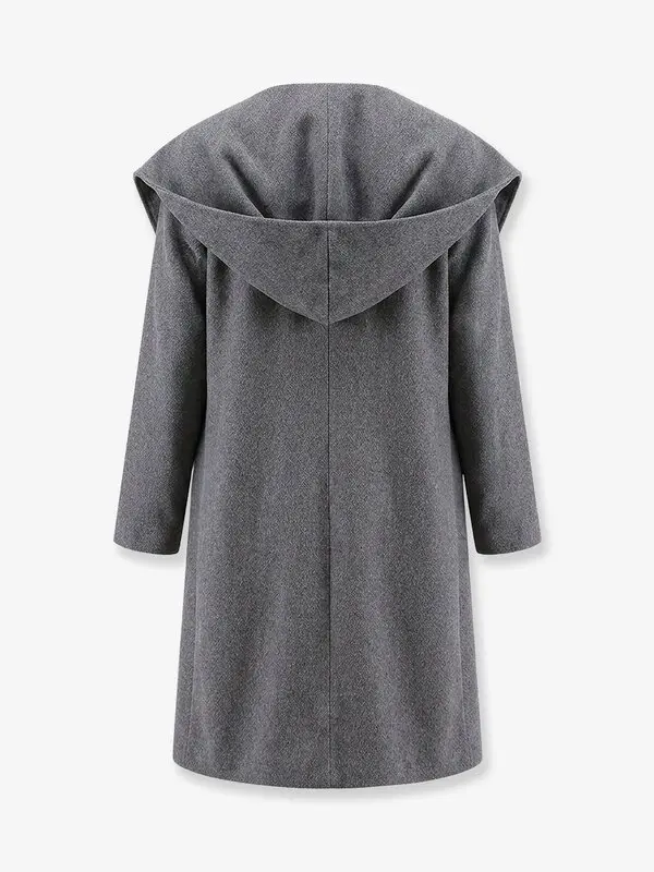 TOTEME Wool Hoodie Coat