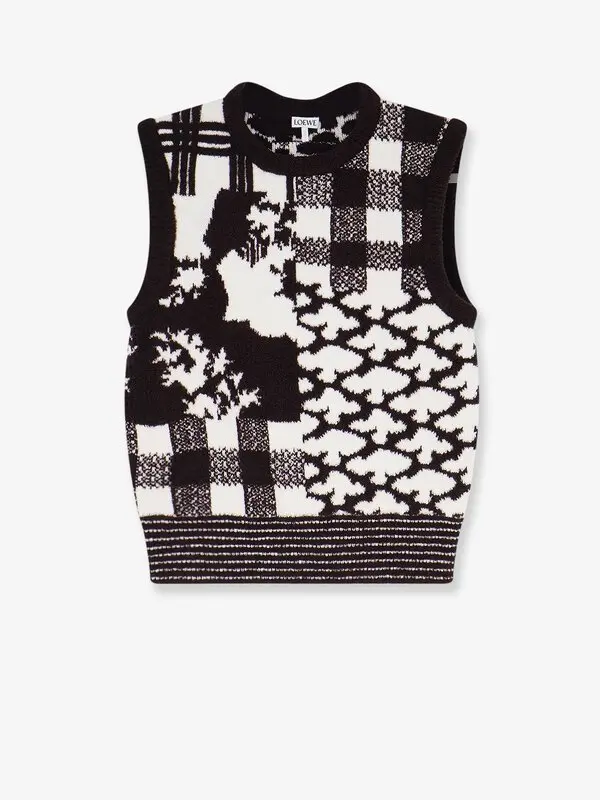 Loewe Sleeveless Wool Sweater