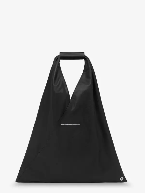 MAISON MARGIELA Japanese Classic Small Faux Leather Handbag - Black