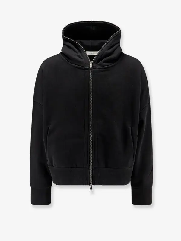 ENTIRE STUDIOS Cotton Eternal Zip Hoodie - Black