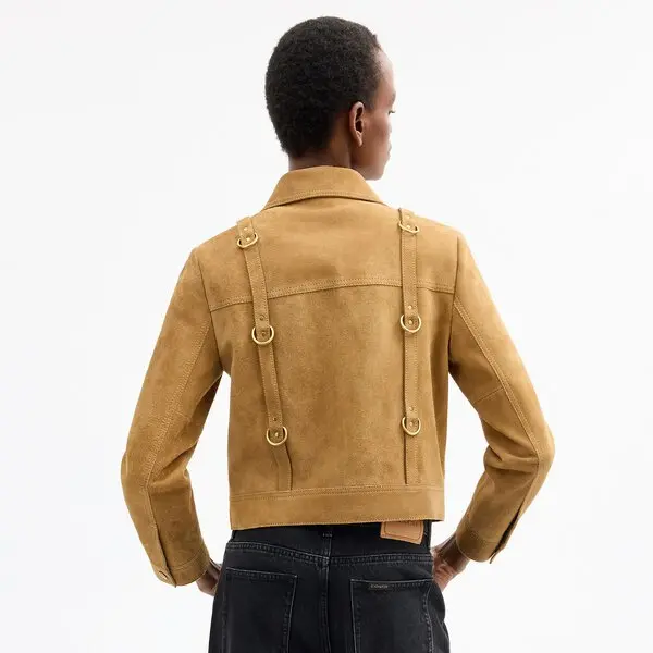 COACH OUTLET Brain Dead Suede Strap Jacket
