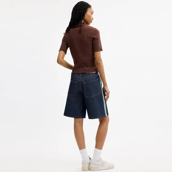 COACH OUTLET Brain Dead Graphic Pointelle Mockneck Top