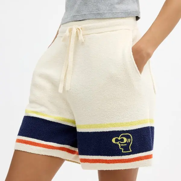 COACH OUTLET Brain Dead Striped Knit Shorts