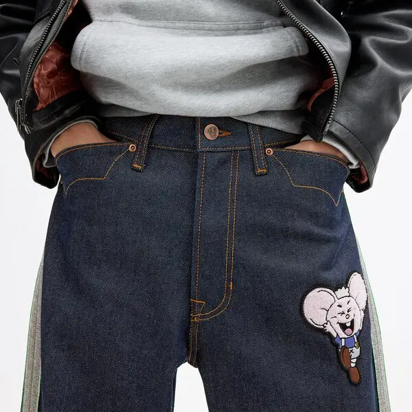 COACH OUTLET Brain Dead Retro Jeans In Recycled Cotton