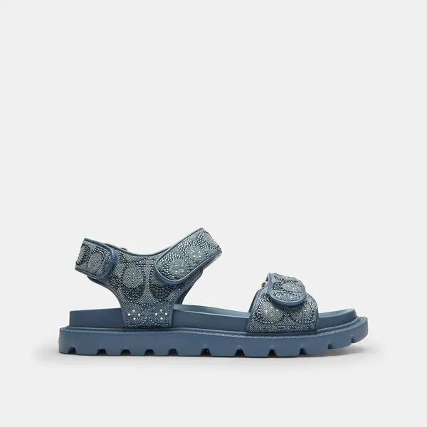 COACH OUTLET Brynn Sandal In Crystal Signature