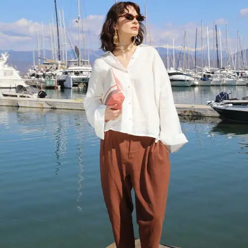 BULDAN'S Joy Pants - Brown