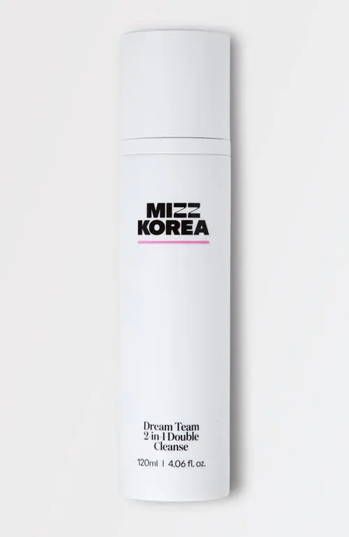 MIZZ KOREA Korean Skincare K-beauty Dream Team 2-in-1 Double Cleanse - White