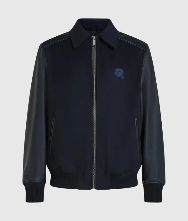Karl Lagerfeld Ikon Varsity Jacket