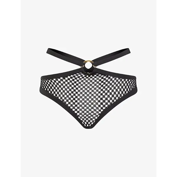 Agent Provocateur Bubbles Fishnet Full Briefs
