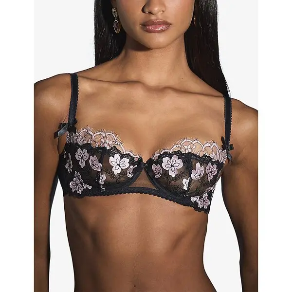 Agent Provocateur Andiee Underwired Floral Lace Bra