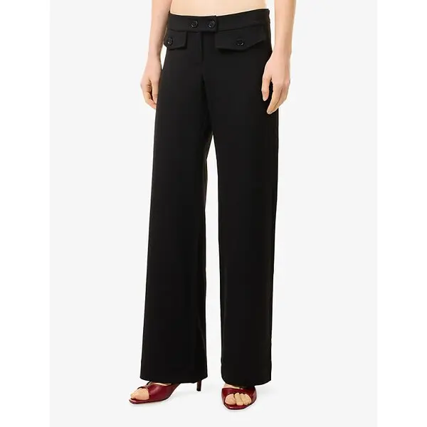 Gimaguas Pili Straight-leg Woven Trousers