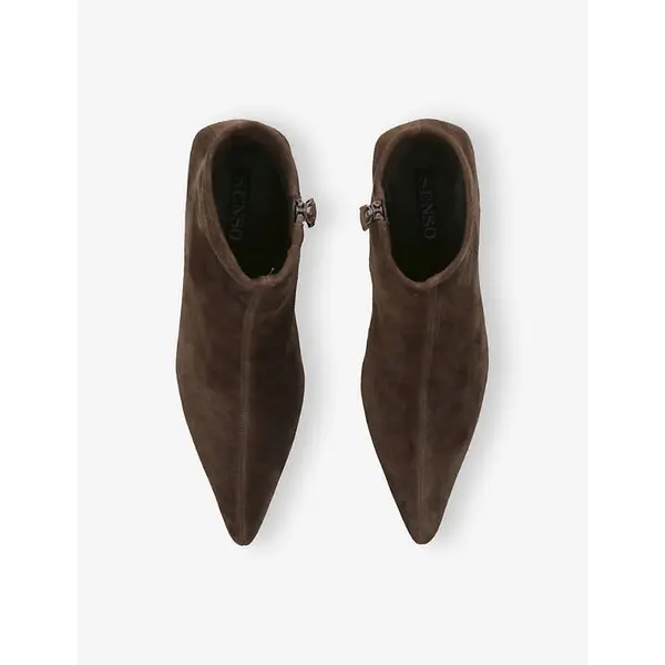 Senso Hailey Ii Suede Heeled Ankle Boots