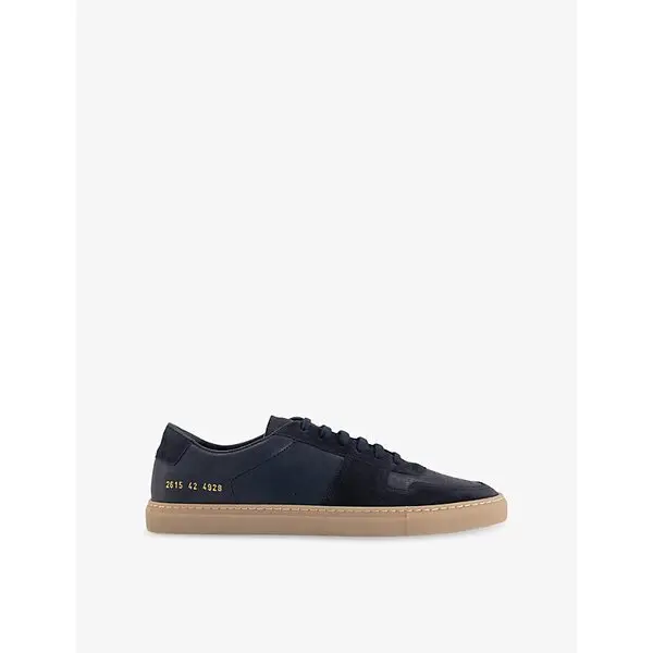 COMMON PROJECTS Bball Duo Leather And Suede Trainers
