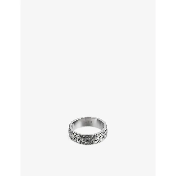 CLOCKS AND COLOURS Rupture Stainless Steel Ring - Silver