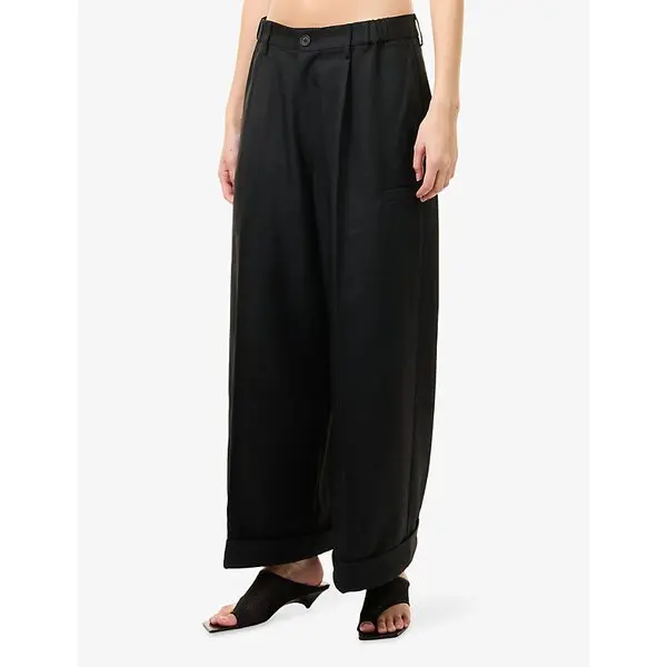 MELITTA BAUMEISTER Pointed Tailored Woven Trousers