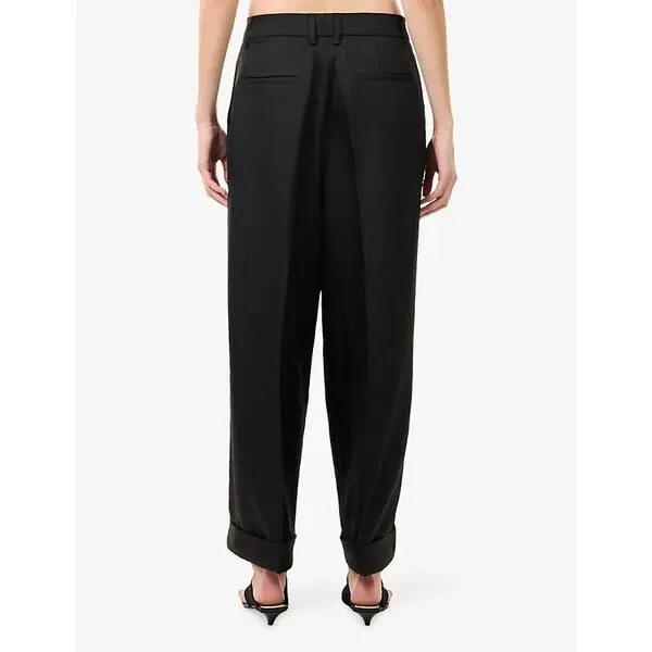 MELITTA BAUMEISTER Pointed Tailored Woven Trousers