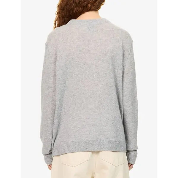 REFORMATION Boyfriend Crewneck Cashmere Jumper