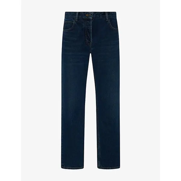 THE ROW Riaco Straight-leg Mid-rise Jeans