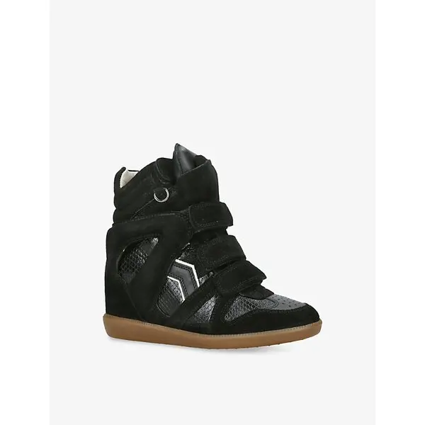 Isabel Marant Étoile Bekett Suede And Leather Trainers