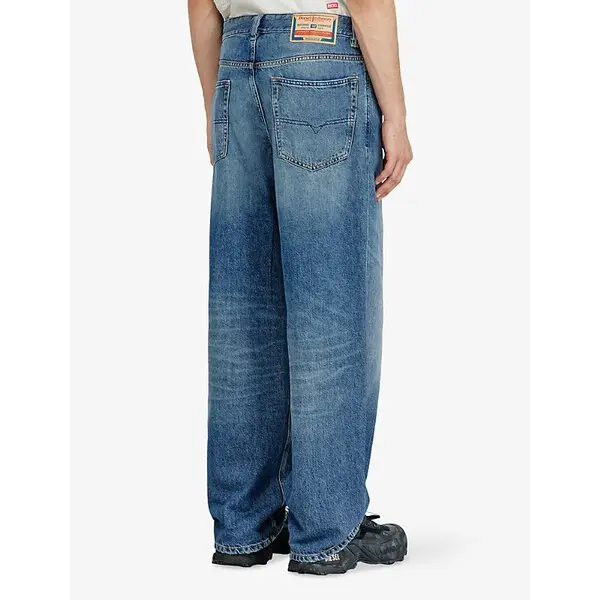 DIESEL® 20 D-macro Relaxed-fit Denim Jeans