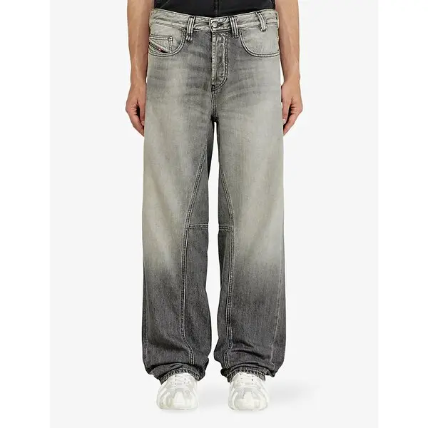 DIESEL® 2001 D-macro Relaxed-fit Denim Jeans