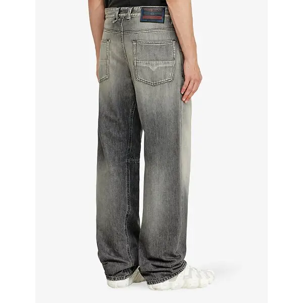 DIESEL® 2001 D-macro Relaxed-fit Denim Jeans